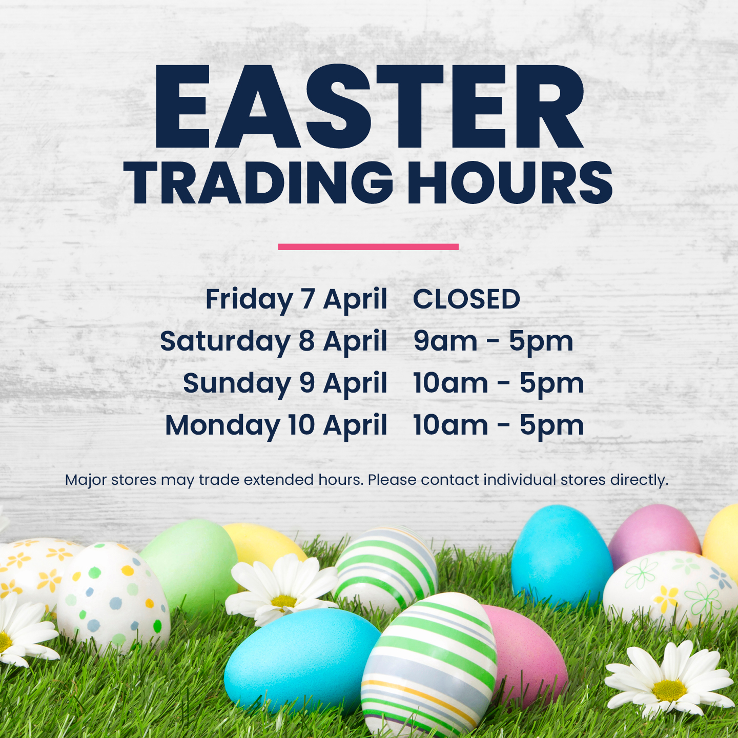 Easter Trading Hours Forest Hill Chase Easter Trading Hours Forest Hill Chase