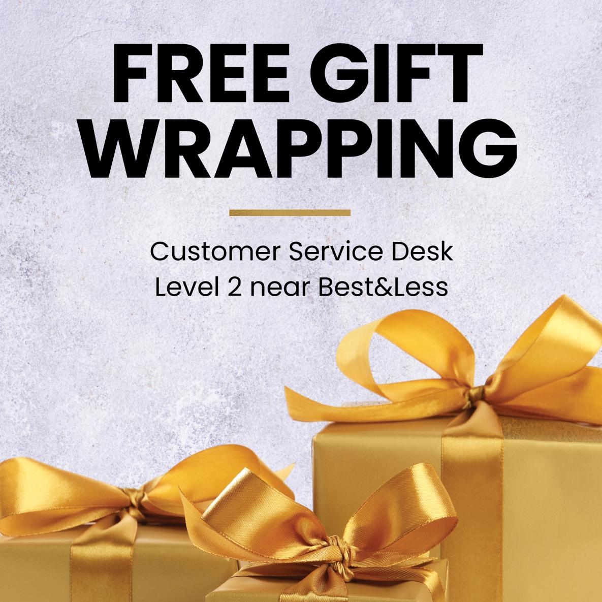 Free Gift Wrapping | Forest Hill Chase